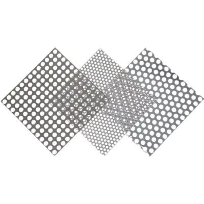 China Custom 1220×2440mm Perforated Metal Sheet with 6mm Round Holes for Architectural Cladding and Decoration for sale