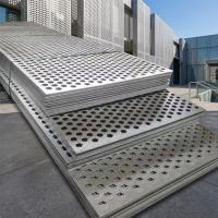 China Custom 1220×2440mm Perforated Metal Sheet with 6mm Round Holes for Architectural Cladding and Decoration for sale