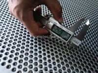 China Durable Powder Coated Perforated Metal Mesh 1200×2400mm with 20mm Round Holes for Architectural Decoration for sale