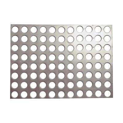 China Precision Punched Stainless Steel Perforated Metal Mesh Panel 1000×2000mm with 2mm Openings for Filtration and Screening for sale