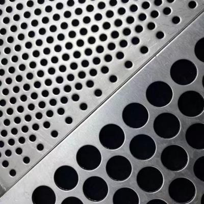 China Galvanized Steel Perforated Metal Mesh 1000×2000mm with 4mm Holes for Agricultural Screening for sale