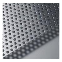 China Galvanized Perforated Metal Mesh with 3mm Round Holes for Industrial Screening and Ventilation for sale