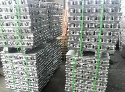 China 99.5% 99.7% 99.99% 99.9% Aluminum Ingot Factory ADC12 Customized for sale