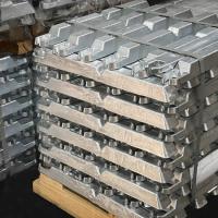 China Silvery White A7 Aluminium Ingots 99.7% Primary 99.8% 6000 Series for sale