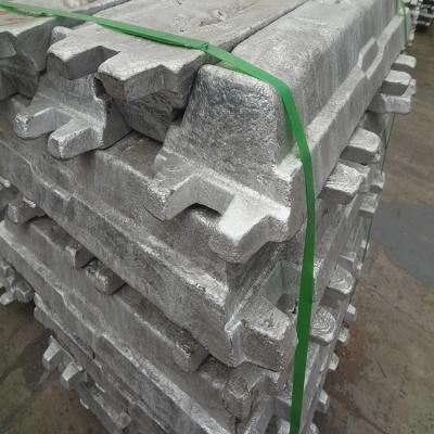 China 99.7% High Pure Aluminum Ingot A7 Surface Smooth For Melting Ingot for sale