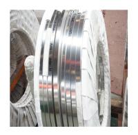 China Slit Edge Stainless Steel Metal Strip 201 For Multiple Applications 0.1-3mm for sale