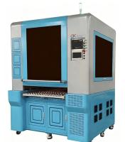 China Emergency Stop Button Laser Surface Cleaning Machine Metal Surface Industrial Cleaning for sale