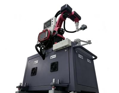 China Programmable Robotic Arm 6 Axis 5kg Payload PLC Touchscreen 25kg Ethernet USB Multi Application for sale