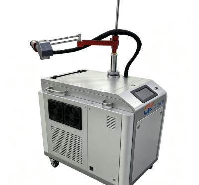 China Industrial Contaminant Mobile Laser Cleaning Machine For Surface Removal for sale