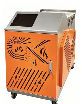 China Non Contact Fiber Laser Rust Cleaner Industrial Metal Surface Cleaning Equipment for sale