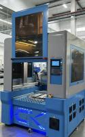 China PLC Touchscreen Laser Cleaning System For Industrial Surface Operations for sale