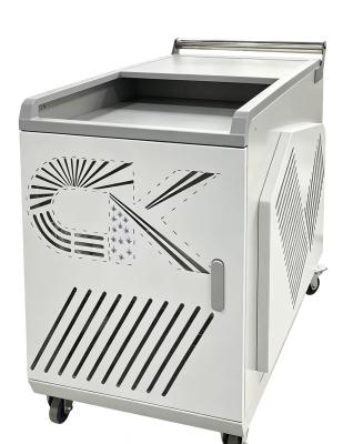 China Compact 500W Laser Cleaning Machine Air Cooled No Touch Rust Paint Removal for sale
