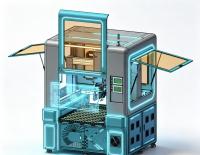 China Custom Laser Cleaning Machine Fiber Source 0 55C Temperature Controlled Surface Cleaning for sale