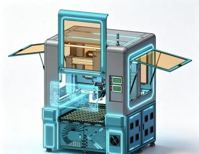 China Custom Laser Cleaning Machine Fiber Source 0 55C Temperature Controlled Surface Cleaning for sale