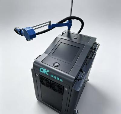 China Digital Touch Screen Control Laser Welding Cleaning Machine 50Kg Oil Removal for sale