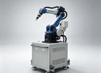 China Automation Robotics Arm 850mm Reach PLC Control 0.02mm Repeatability 6 Axis Desktop Floor Mount for sale