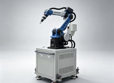 China Automation Robotics Arm 850mm Reach PLC Control 0.02mm Repeatability 6 Axis Desktop Floor Mount for sale