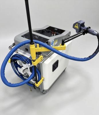 China Air Cooled Laser Mold Cleaning Machine 20 100KHz Paint Removal Mold Maintenance Application for sale