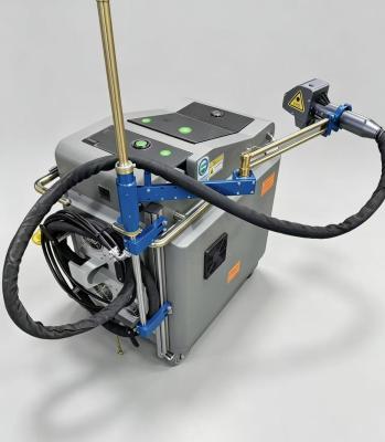 China PLC Touch Screen Laser Mold Cleaner 20 100KHz For Industrial Mold Maintenance for sale