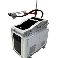 China PLC Touch Screen Industrial Laser Cleaning Machine For Fast Mold Cleaning for sale