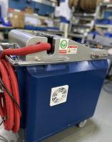 China Portable High Speed Fiber Laser Metal Steel Cleaning Rust Paint Stripping for sale