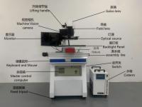 China High Precision Fiber Laser Marking Machine For Metal Nonmetal Permanent Code Logo Engraving for sale