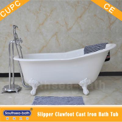 China Bathtubs Slipper Claw Foot Bath Tub NH-1002-1 Copper Edged Baby Use Tub for sale