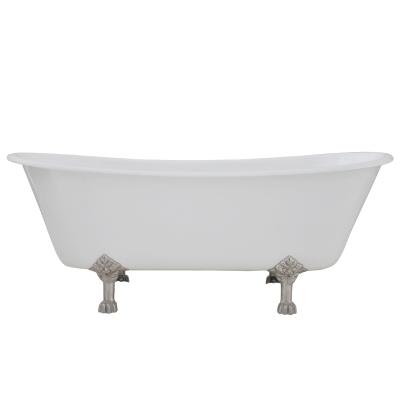 China Free Foot Ware Machines Used Inflatable Clawfoot Cast Enmaled Baby Bath Spa Tub Drain for sale