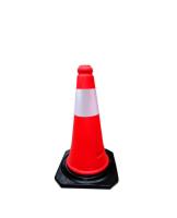 China Quality 20inch PE Reflective Road Safety Caution Cone for Sale for sale