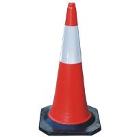 China Saudi Standard 75cm Road Work Safety Cone for sale