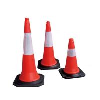 China Brazil Standard Duty 30inch PVC Traffic & Parking Lot Safety Cone for sale