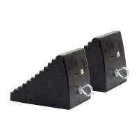 China Recycled Rubber Car Wheel Chock Wheel Localizer for sale