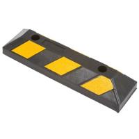China Reflective Car Wheel Stopper for Garage for sale