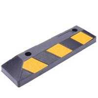 China Reflective Car Wheel Stopper for Garage for sale