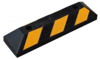 China Reflective Car Wheel Stopper for Garage for sale