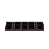 China Recycled Rubber Parking Lot Wheel Stops for sale