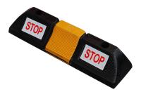 China Quality Car Parking Rubber Wheel Safety Stop for sale