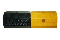 China Car Parking Safety Stops Reflective Wheel Stopper for sale