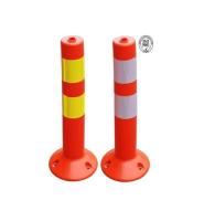 China 45cm Orange Plastic Spring Post for sale