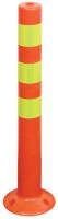 China Saudi Arabia Popular Plastic Road Safety Delineator Reflective Spring Post 75cm for sale