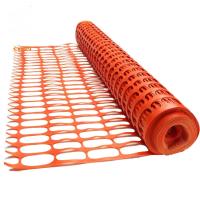 China Chile Orange Plastic Road Safety Fencing Orange Snow Fence 50Yards for sale