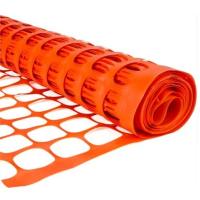 China Chile Orange Plastic Road Safety Fencing Orange Snow Fence 50Yards for sale