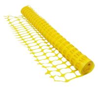 China 50Mtr x 1Mtr Orange Barrier Fencing Safety Barrier Mesh Fencing for sale