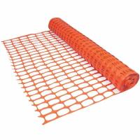 China Rigid Orange Outdoor Safety Fence Orange Barrier Safety Fencing for sale