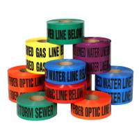 China Non-Detectable Underground Warning Tape for Gas Caution Tape Industrial Safety Warning Tape for sale