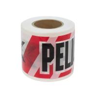 China PELIGRO Warning Tape Safety Caution Tape Work Protection Tape PVC Barricade Tape for sale