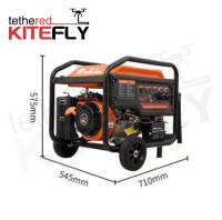 China 220VAC Electric Start Gasoline Generator 9KW 25L Fuel Tank for sale
