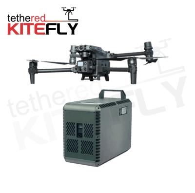 China DJI M30 Tethered Drone System with 3500W Power, 110m Cable, and 80,000lm Lighting for sale