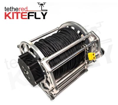 China Tethered KiteFly Automatic Cable Winch AF-P1 24V 1000V for Drone Power Systems for sale