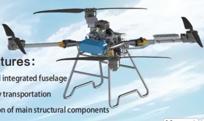 China TA100 Hybrid Multi-Rotor Flight Platform for sale